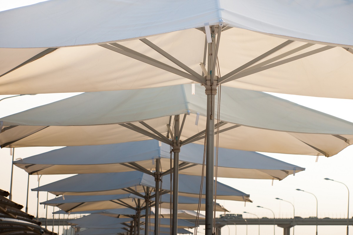 What are the Benefits of Tensile Membrane Shade? - WhiteShed Solutions LLP